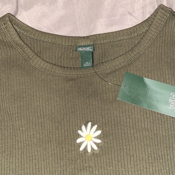 wild fable | Dresses | Target Wild Fable Green Daisy Print Ribbed Dress ...